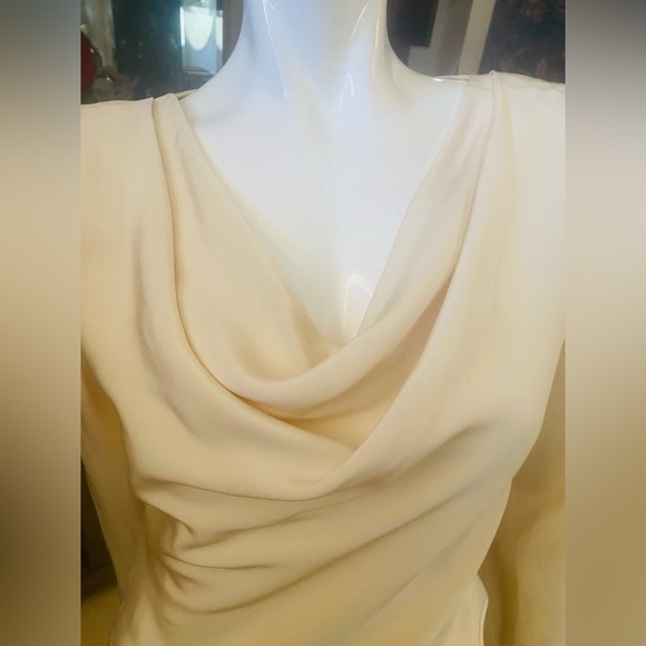 Tom and Linda Platt | Dresses | Vintage Tom And Linda Platt Cream Ls ...